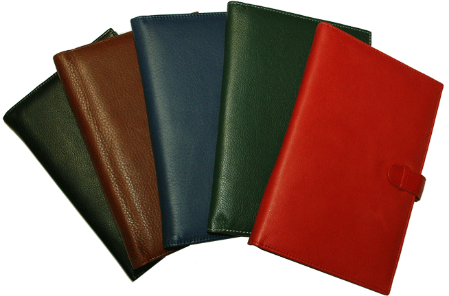 Leather Hardcover Journals, Personalized Hardbound Leather Notebooks ...